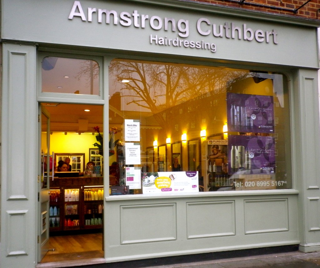 Armstrong Cuthbert Hairdressing, Chiswick - Thoroughly Modern Milly